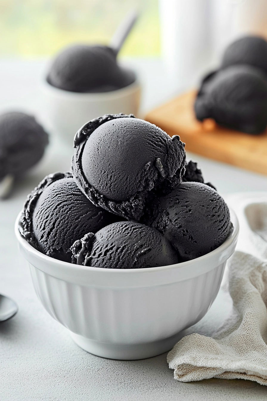 Black Ice Cream - Ice Cream In