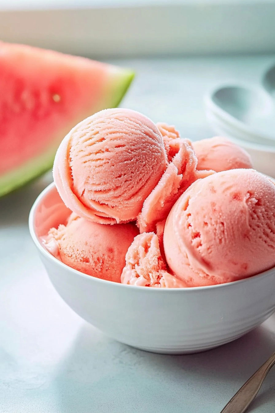 Creamy Watermelon Ice Cream Recipe