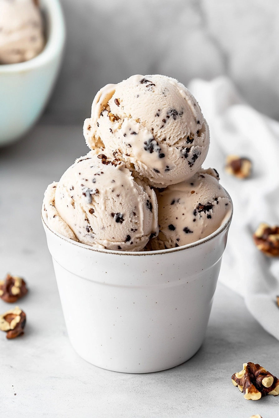 Black Walnut Ice Cream - Ice Cream In