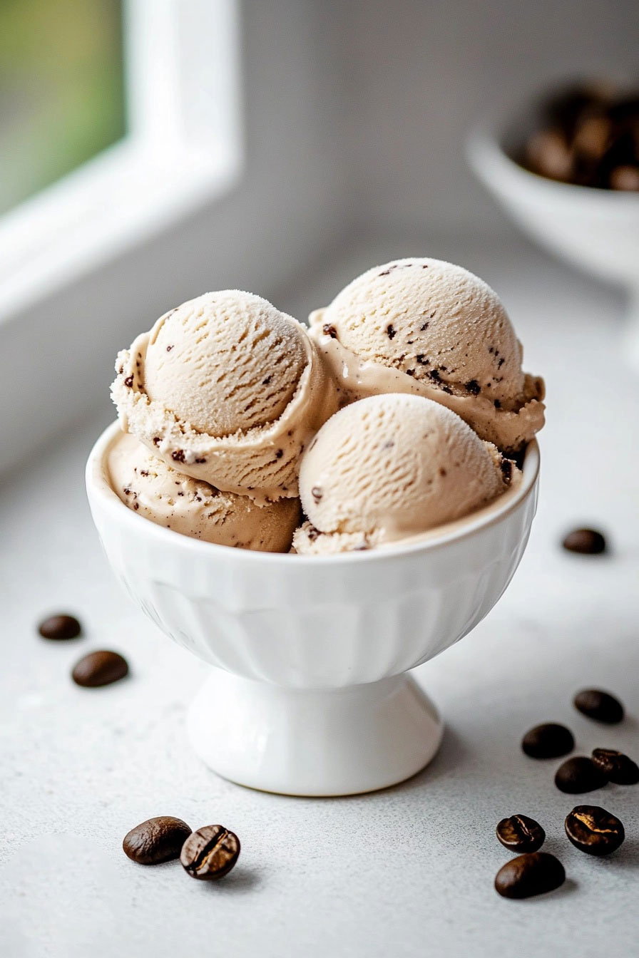 Irresistible Coffee Flavored Ice Cream