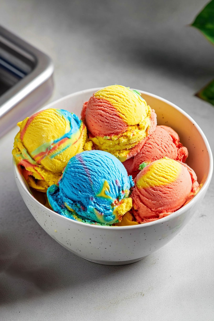 Superman Ice Cream Recipe | No-Churn & Easy Dessert