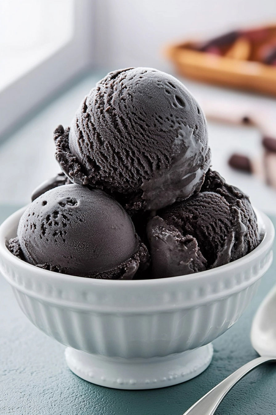 Black Licorice Ice Cream Recipe | Creamy & Unique Treat