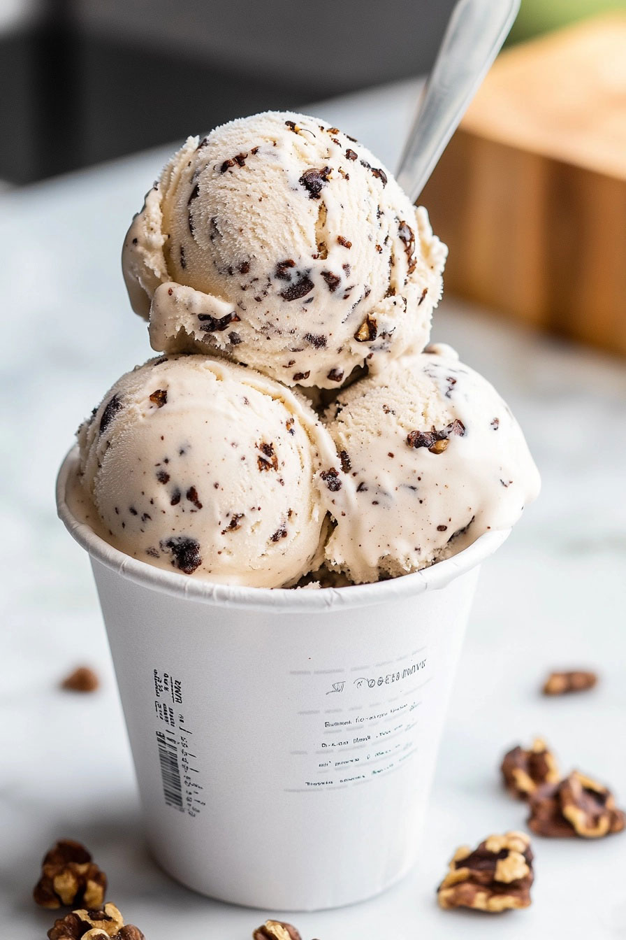 Black Walnut Ice Cream - Ice Cream In
