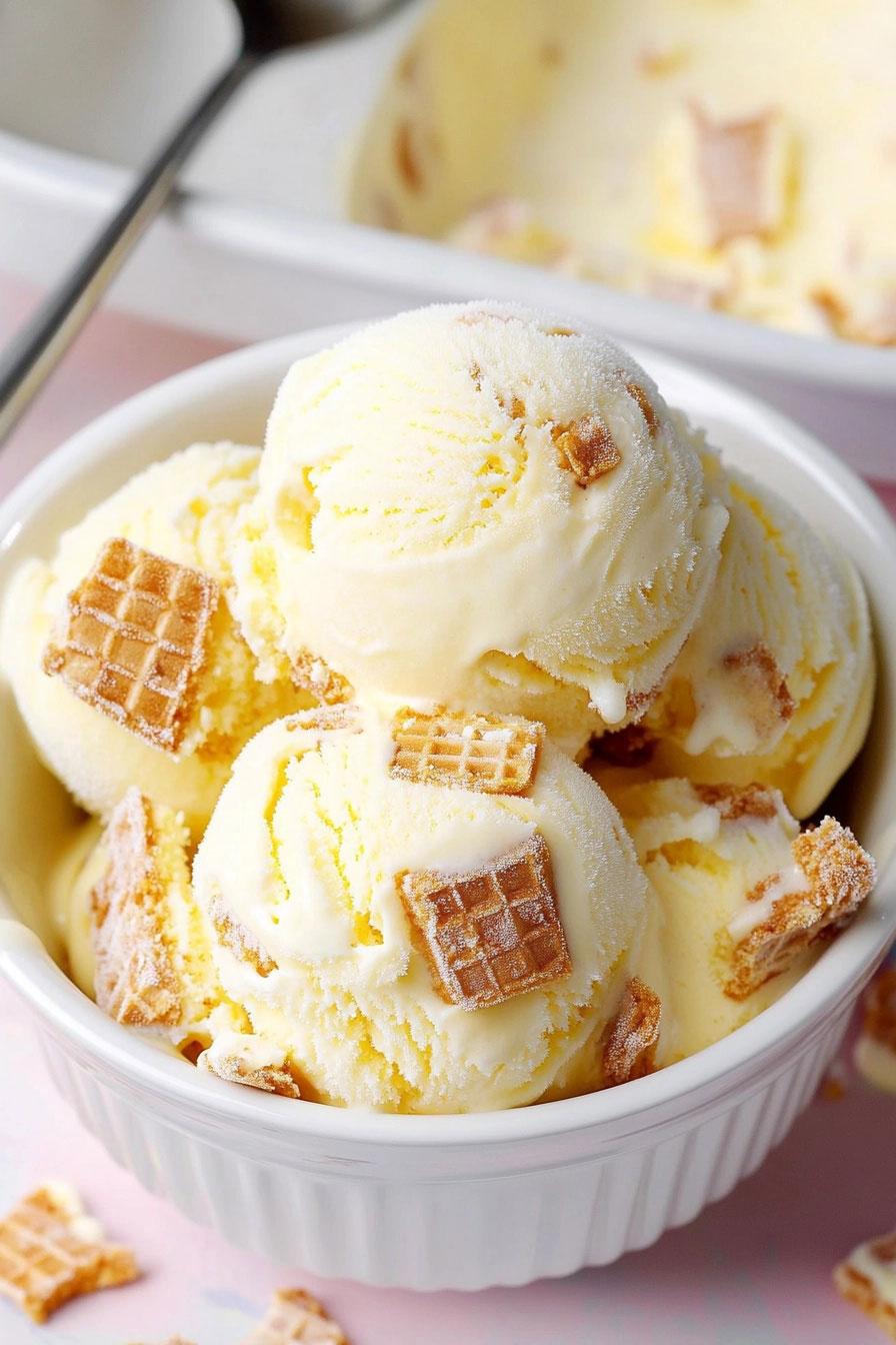 Butter Brickle Ice Cream - Ice Cream In