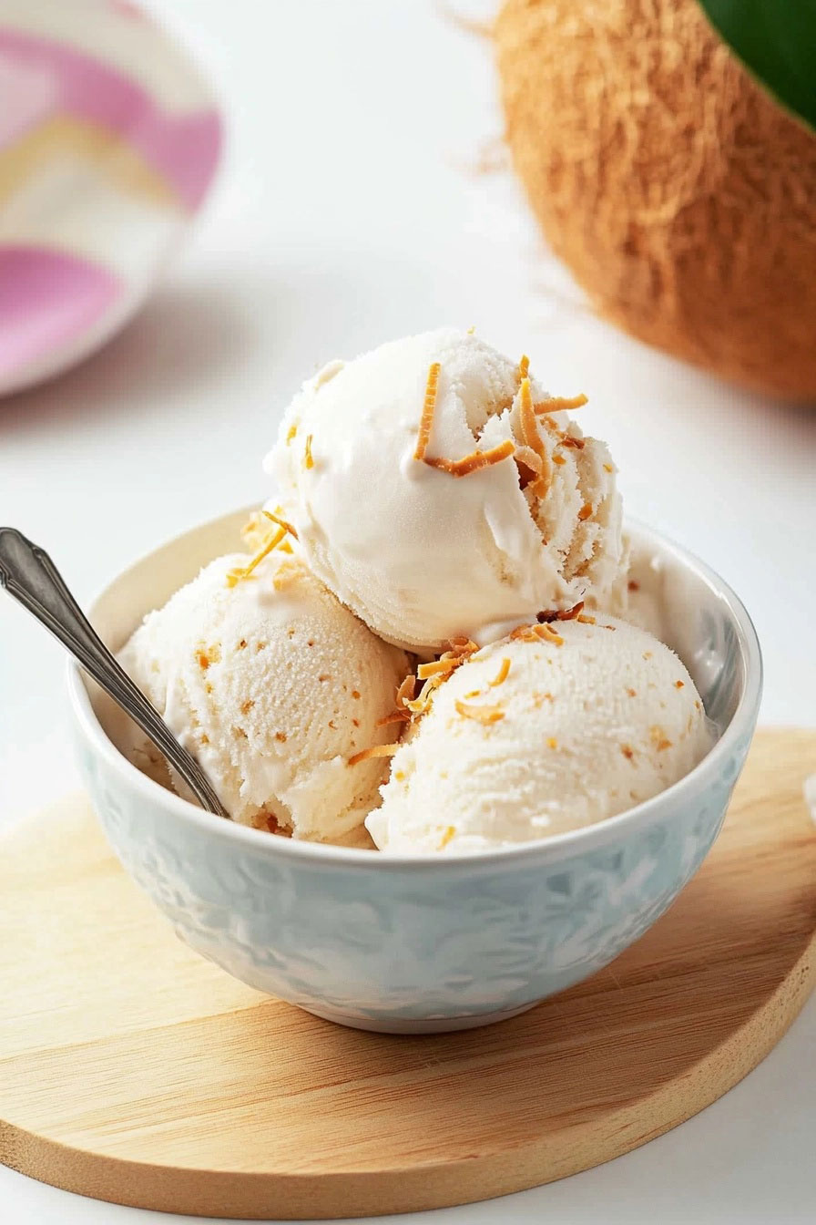 Homemade Coconut Milk Ice Cream | No Dairy Needed