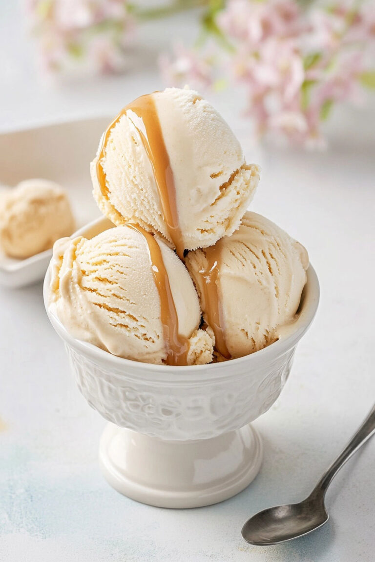 Homemade Caramel Ice Cream Recipe – Creamy & Delicious