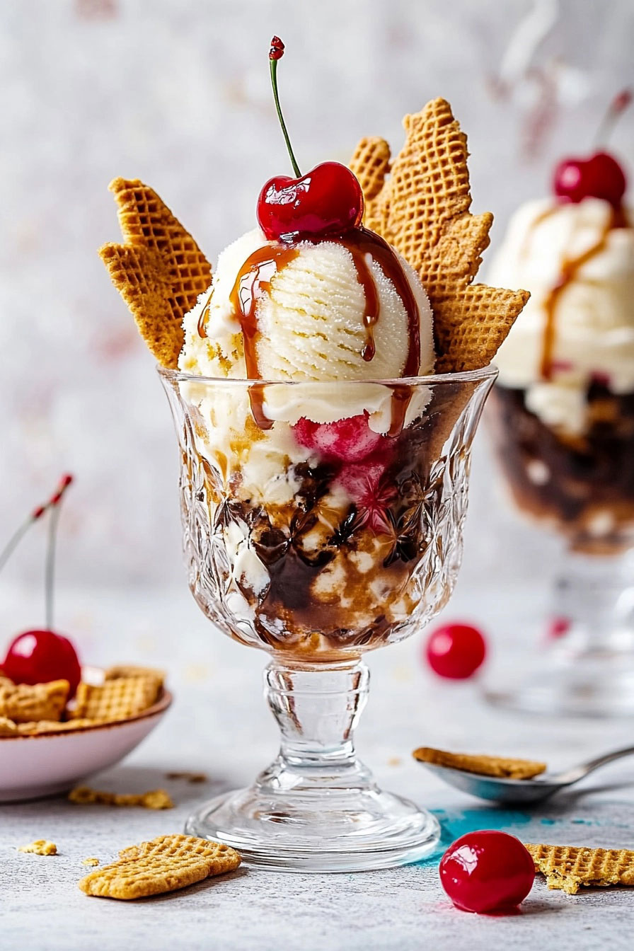 Ice Cream Sundae - Ice Cream In
