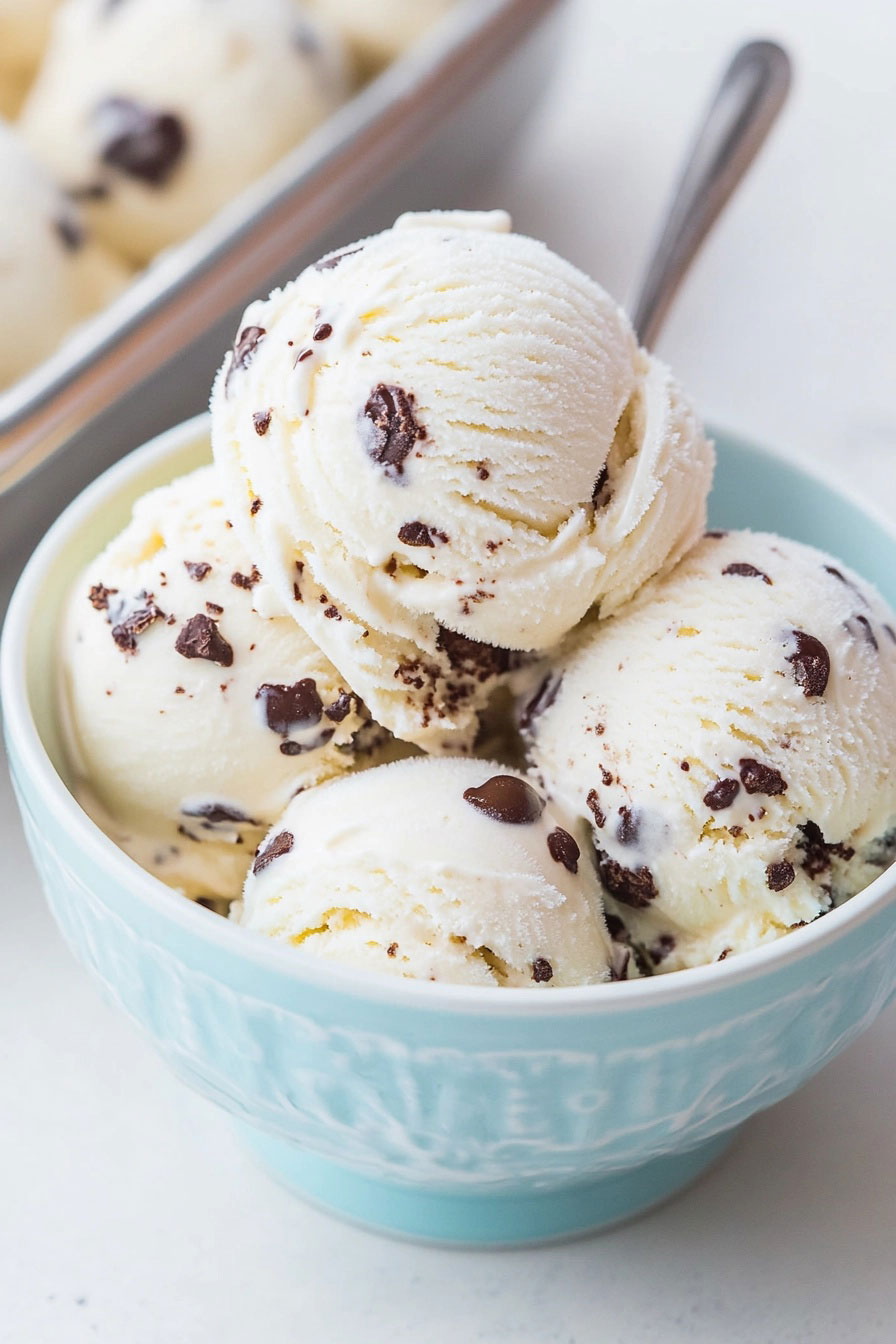 Homemade Chocolate Chip Ice Cream Recipe
