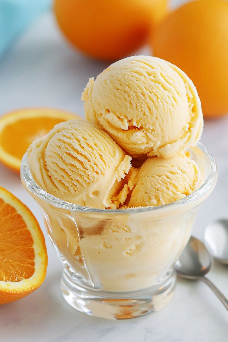 Orange Ice Cream Recipe – Summer’s Best Treat