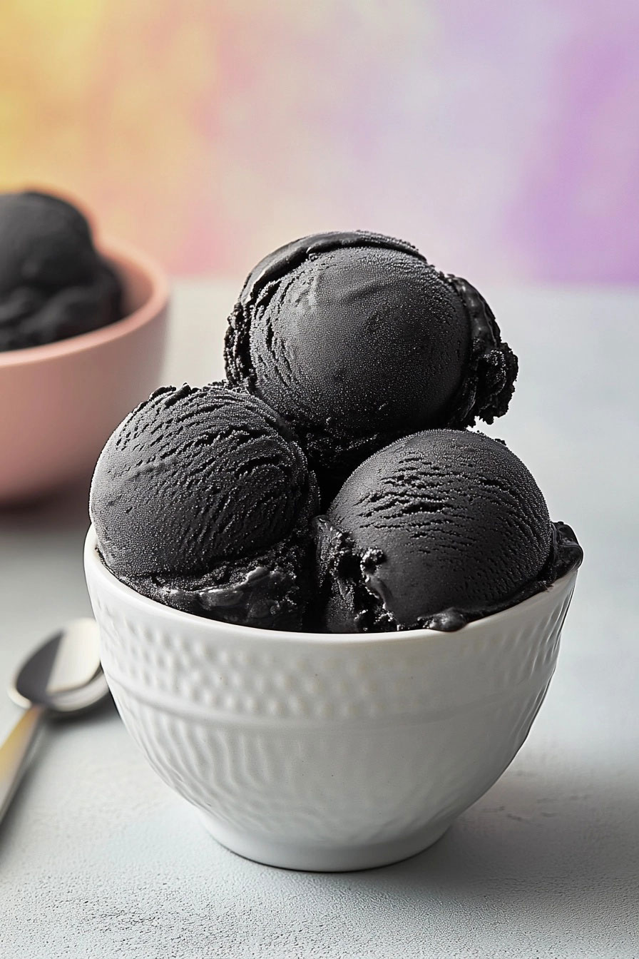 Black Ice Cream - Ice Cream In