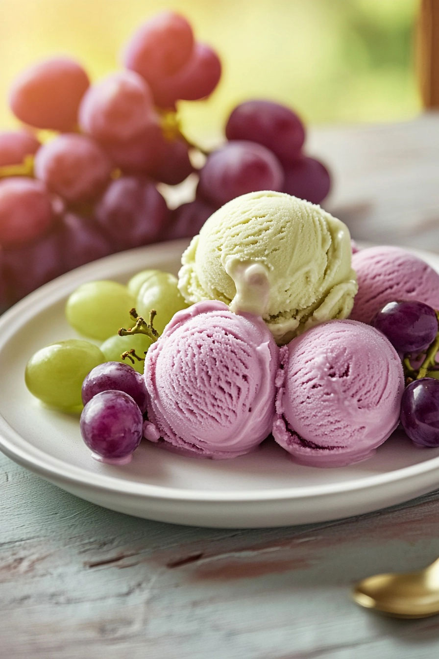 Concord Grape Ice Cream – Easy Homemade Recipe