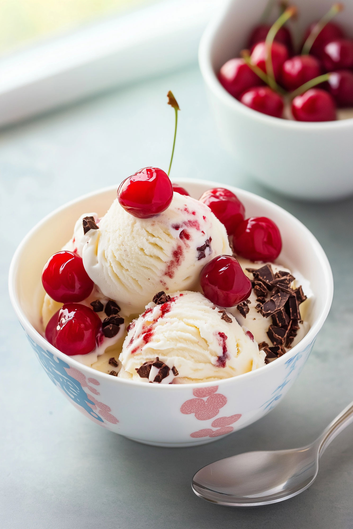 Cherry Cordial Ice Cream - Ice Cream In