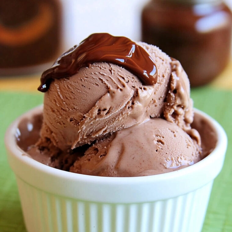Creamy Nutella Ice Cream Recipe | No-Fail Method