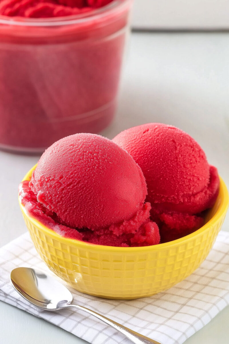 Easy Ninja Creami Cherry Pie Sorbet Recipe