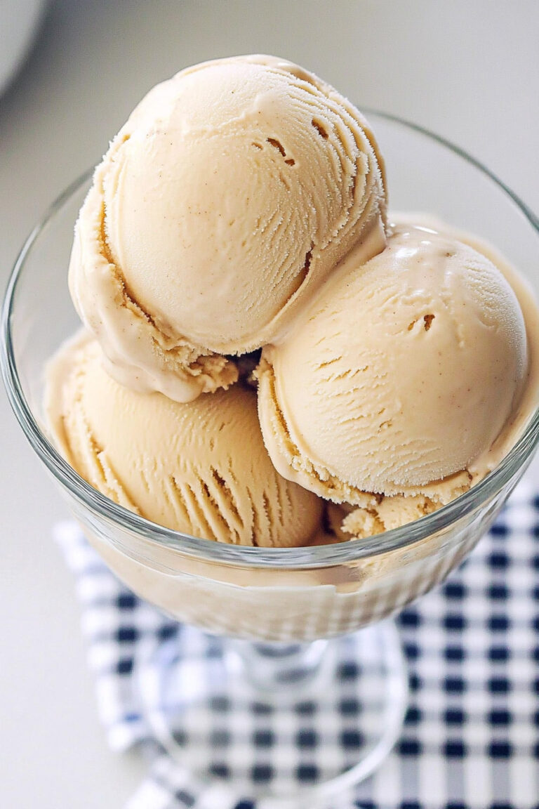 Homemade Peanut Butter Ice Cream in Ninja Creami