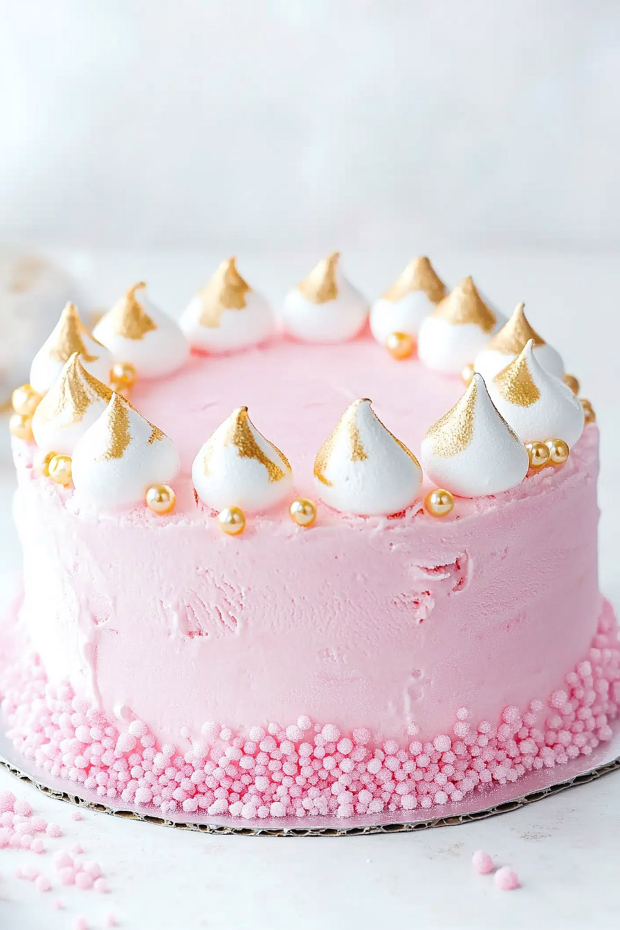 Strawberry Sundae Ice Cream Cake Recipe - No-Bake Delight