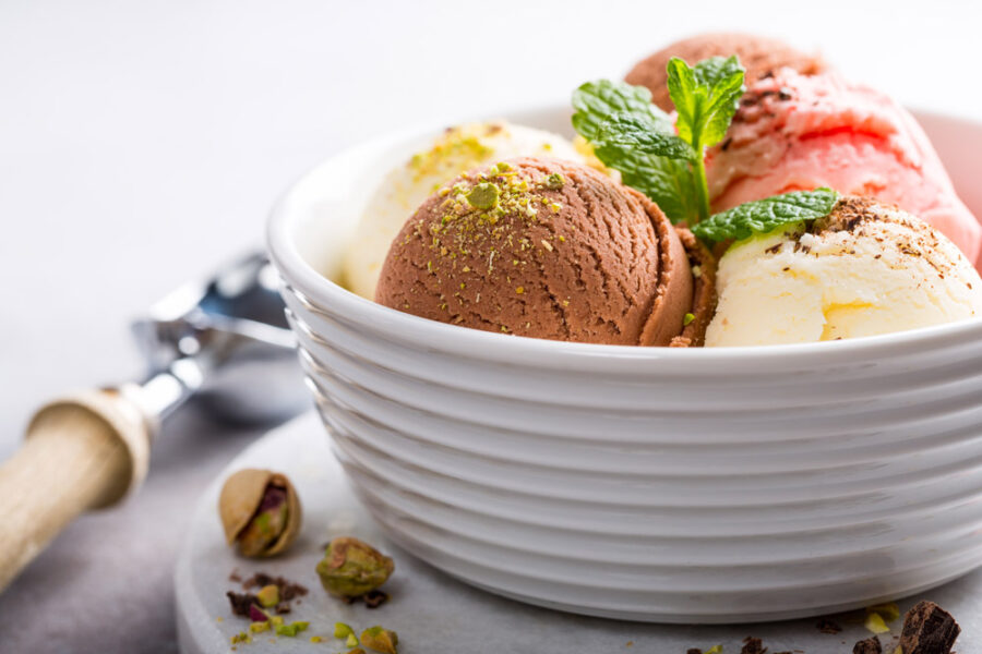 Chocolate, Vanilla, and Strawberry Delight – Ice Cream In