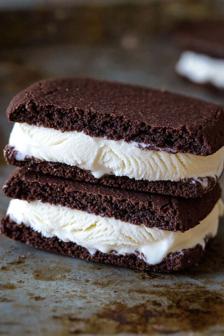 Homemade Ice Cream Sandwiches – Dairy-Free Delight