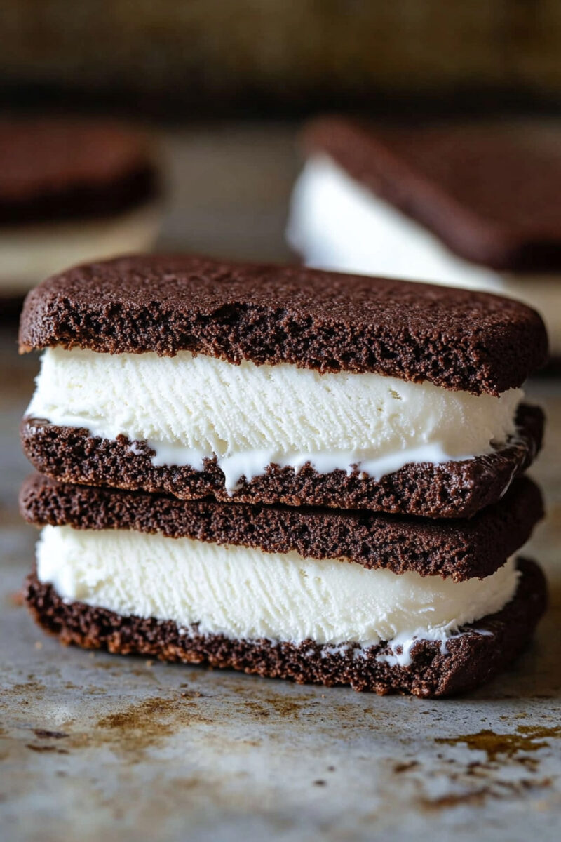 Homemade Ice Cream Sandwiches – Dairy-Free Delight