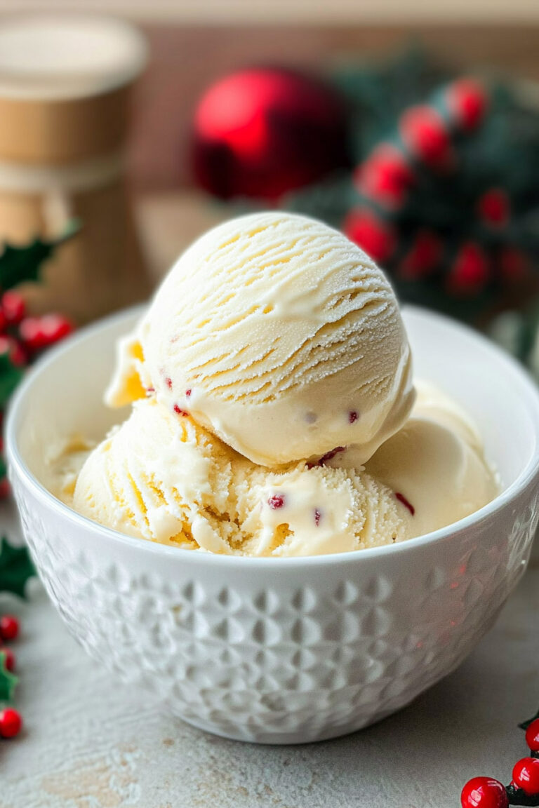 Easy Homemade Eggnog Ice Cream – Ninja Creami