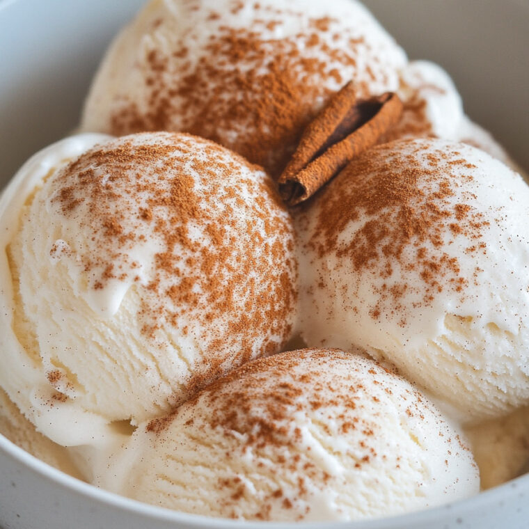 Hot Cinnamon Frozen Yogurt Recipe | Ninja Creami Delight