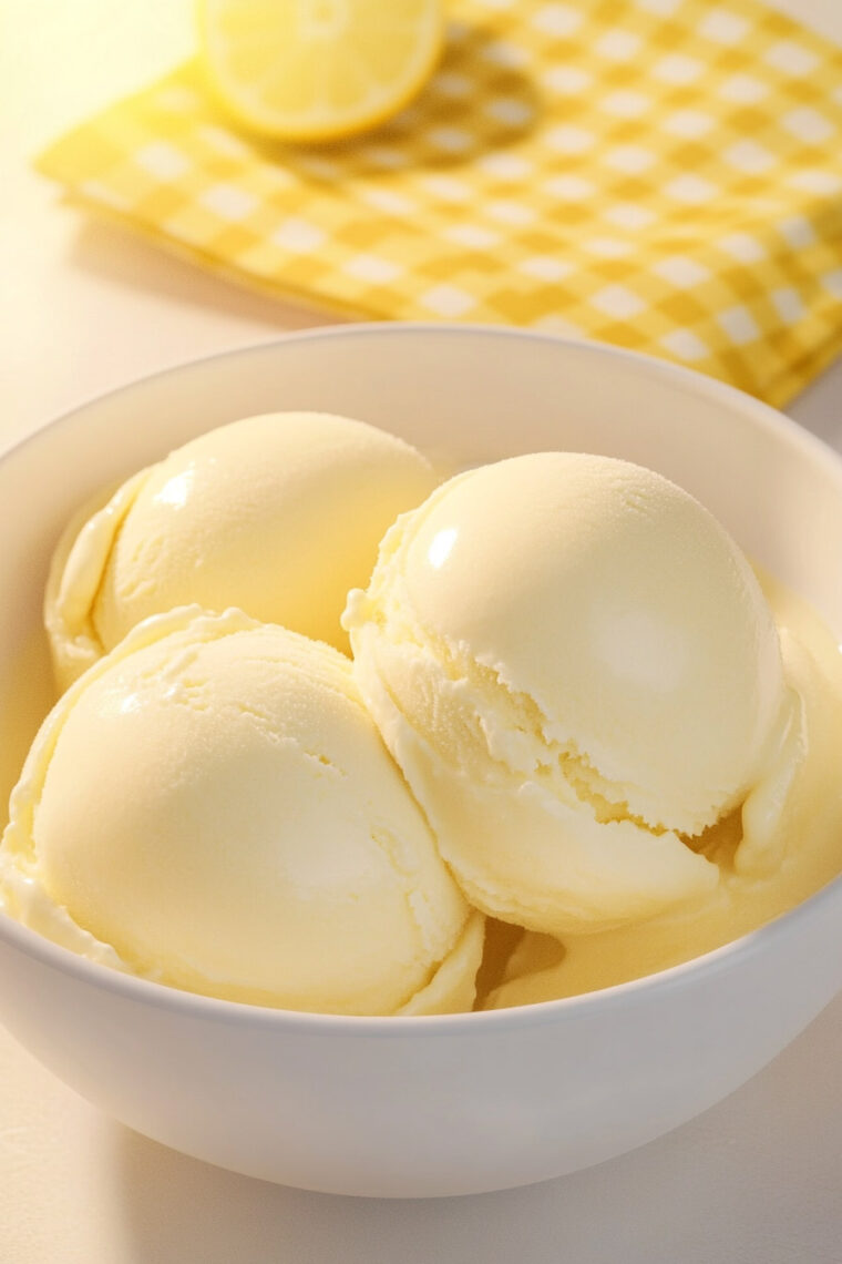 Easy Lemon Gelato Recipe for Ninja Creami