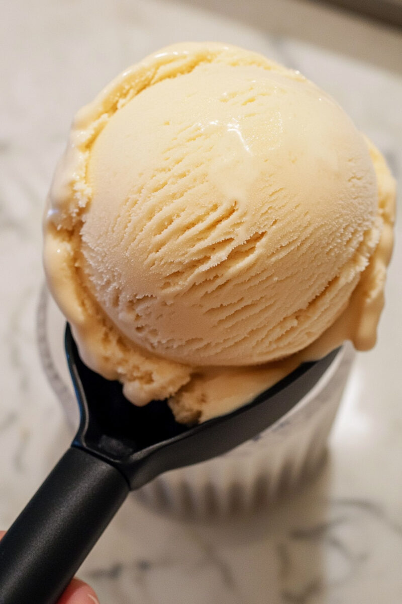 Scoopable Nutter Butter Protein Ice Cream Recipe