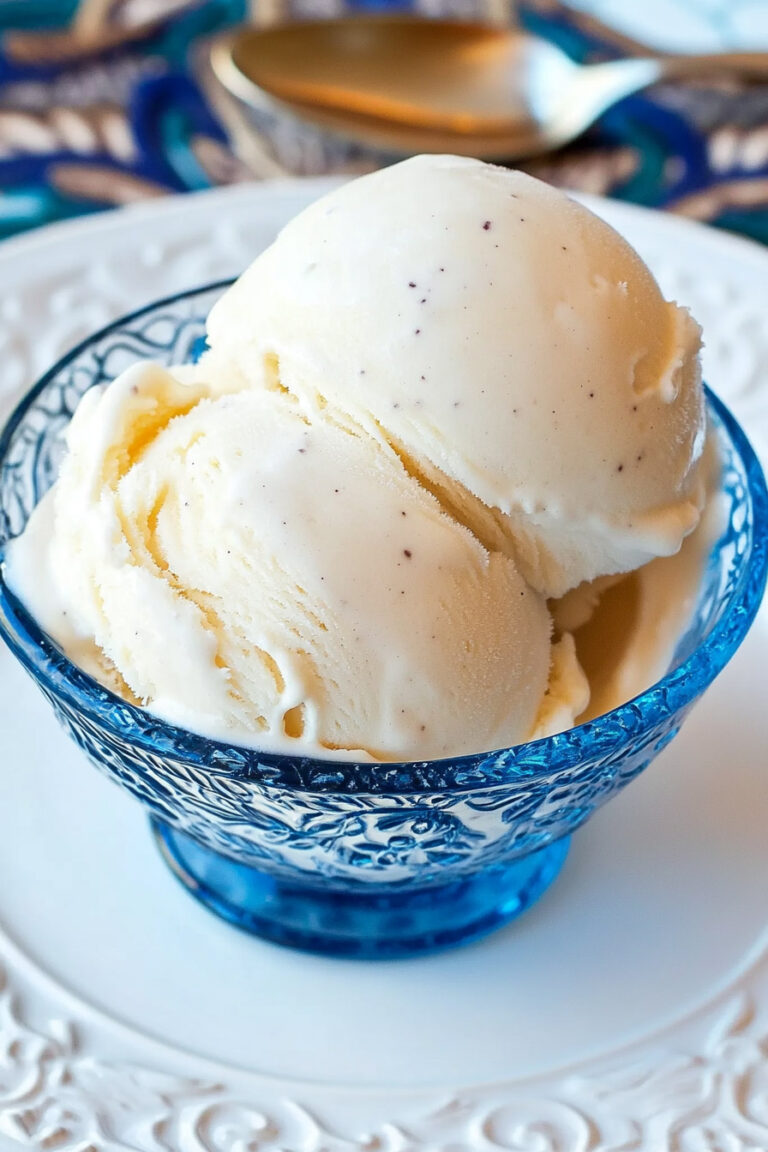 Homemade Vanilla Bean Ice Cream | Ninja Creami Recipe