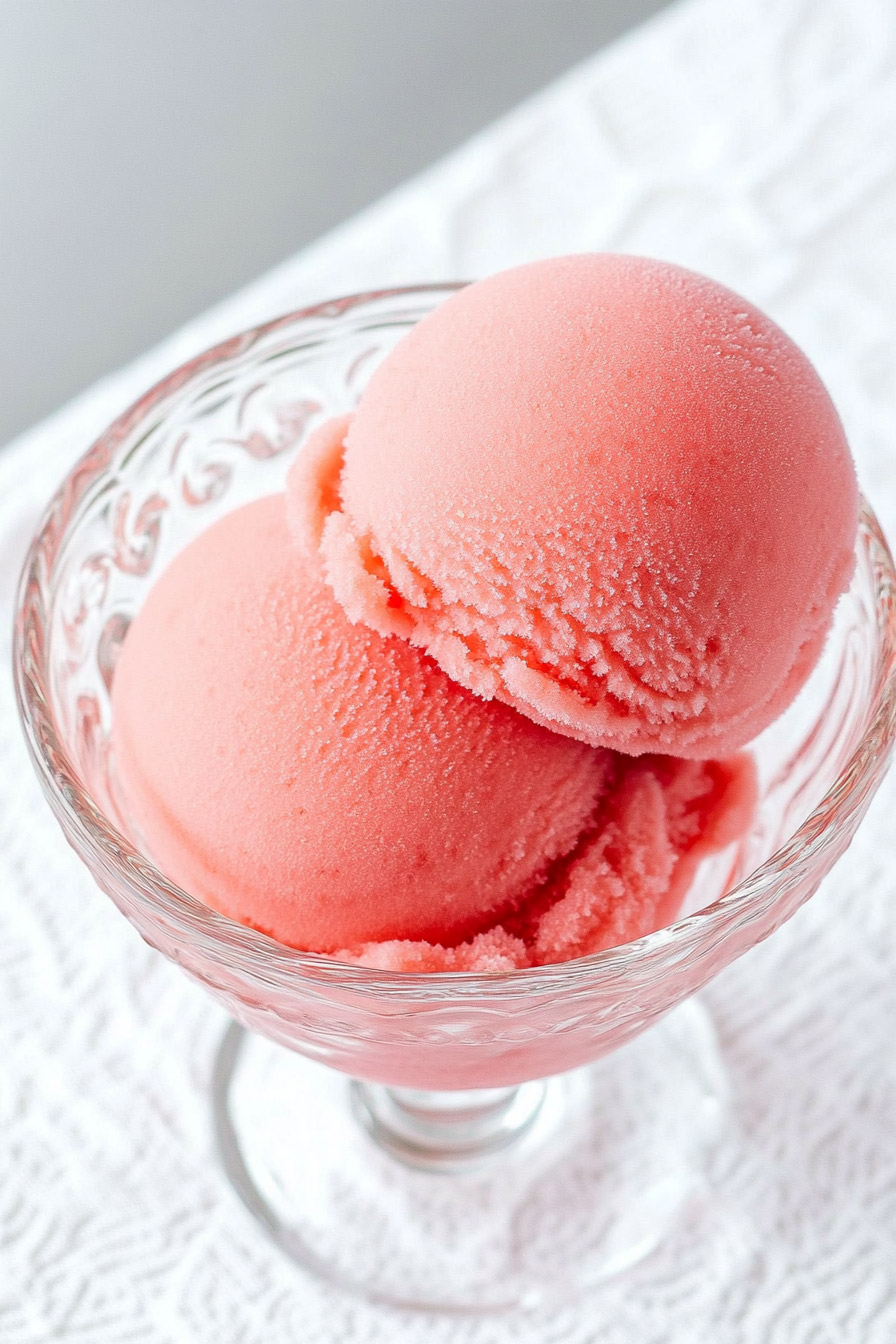 Watermelon Lemonade Sorbet Recipe | Ninja Creami Delight