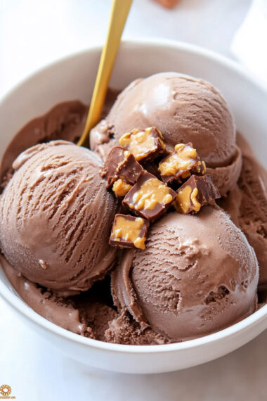 Healthy Chocolate Peanut Butter Ice Cream – Ninja Creami