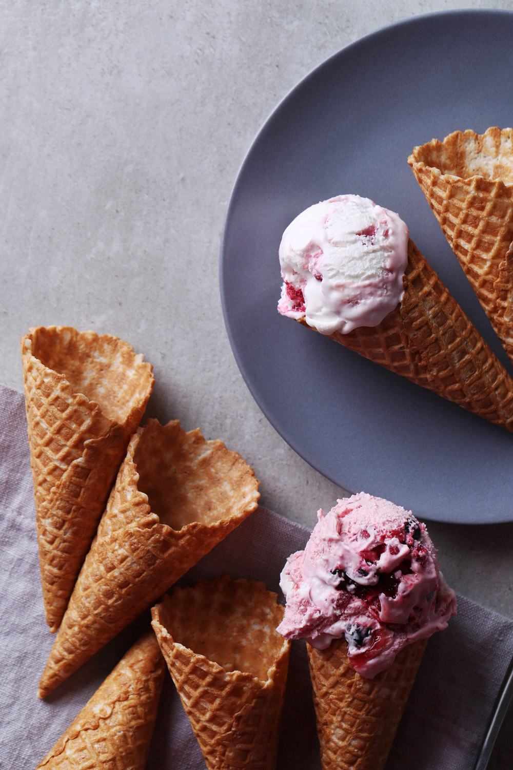 Berry Swirl Ice Cream Recipe (Easy & Homemade)