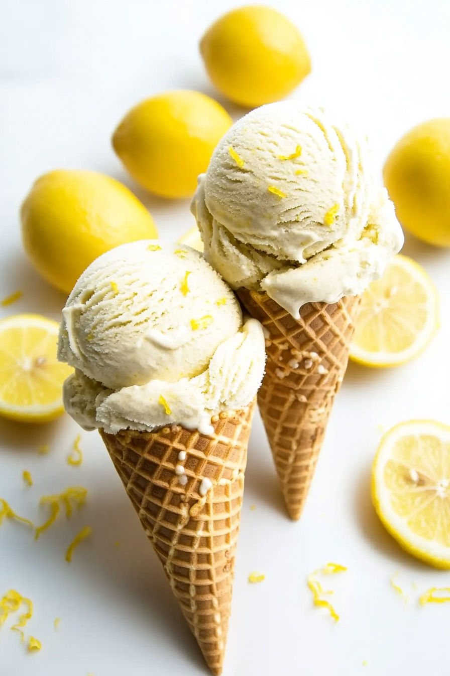 Homemade Lemon Ice Cream | Easy Cuisinart Recipe
